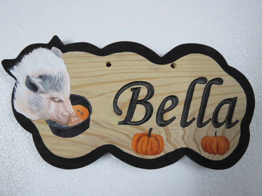 Pet Pig Portrait Hand Crafted Personalized Solid Wood Signs Hand ...