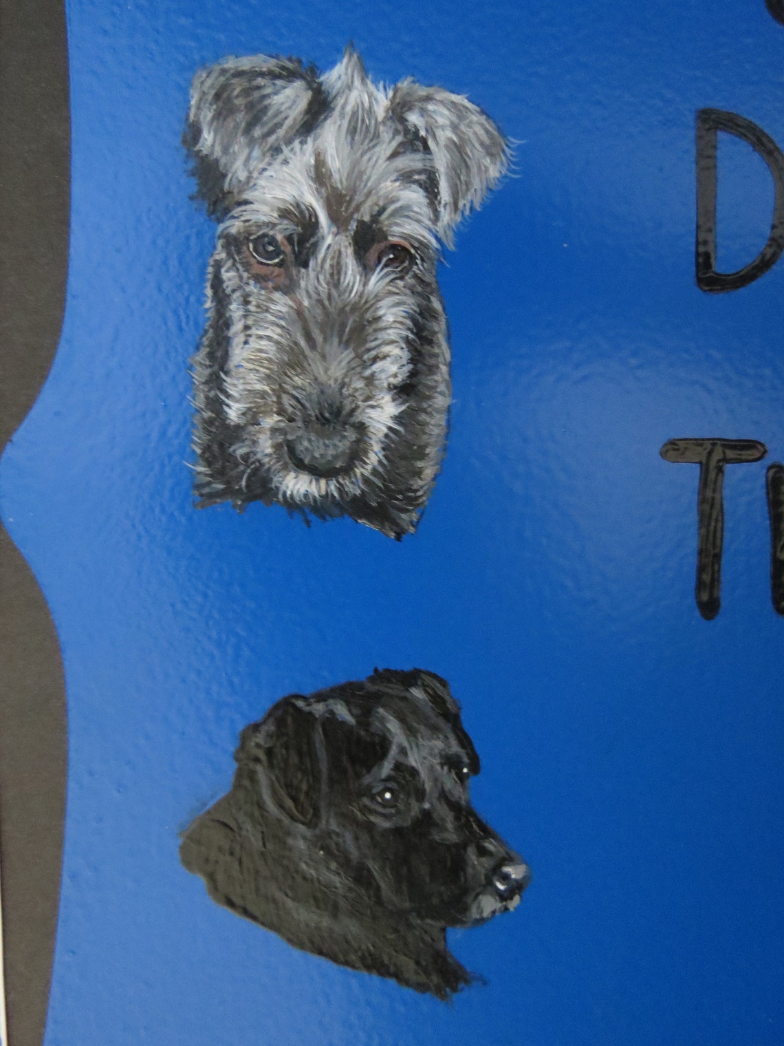 Pet Portrait Personalized Signs Made to Order Hand Painted Any | Etsy