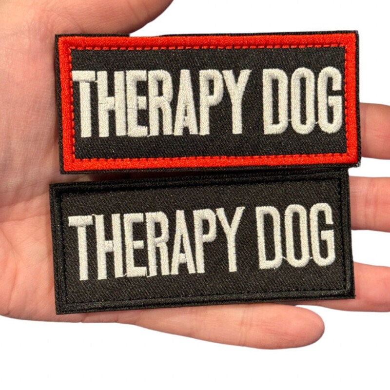Therapy Dog Tag - Etsy