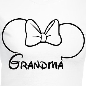 Grandma Minnie Digital Cut Files | Cricut | Silhouette Cameo | Svg Cut ...