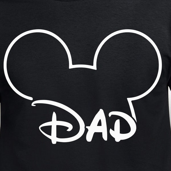 Mickey Dad Svg - Etsy