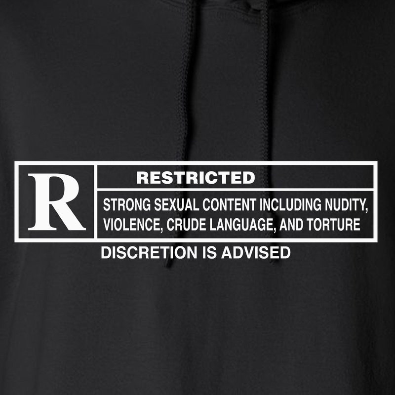 Rated R Adult Shirt - Etsy