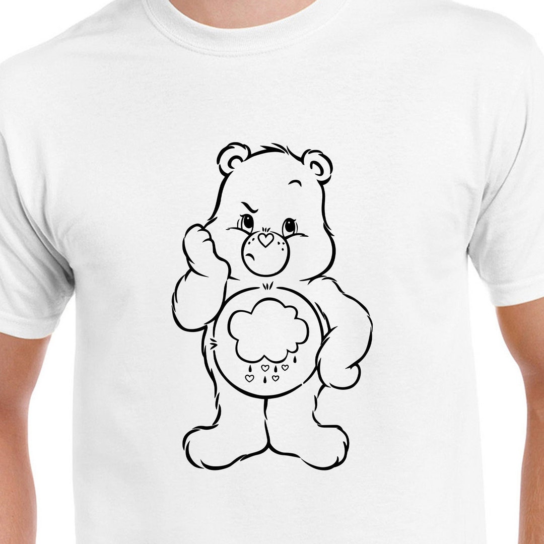 Grumpy Bear Digital Cut Files | Cricut | Silhouette Cameo | Svg Cut ...