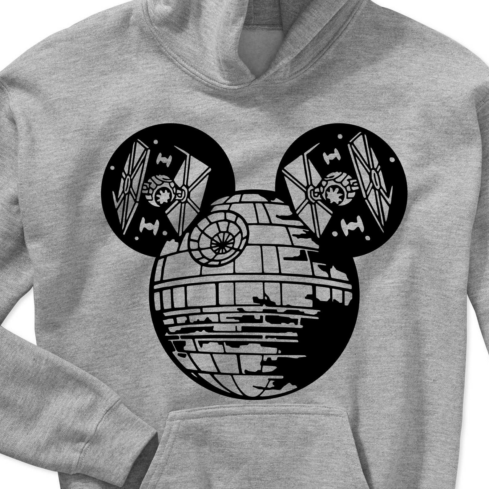 Mickey Star Wars Death Star Digital Cut Files | Cricut | Silhouette ...