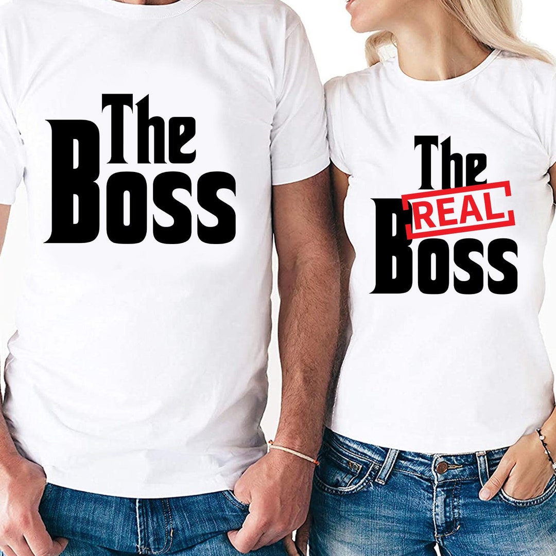 The Boss / the Real Boss Couples Set Digital Cut Files | Cricut ...