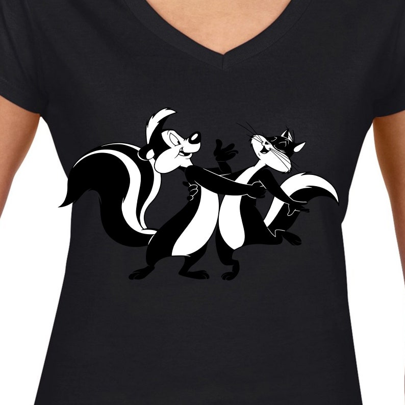 Pepe Le Pew & Penelope Pussycat Digital Cut Files | Cricut | Silhouette ...