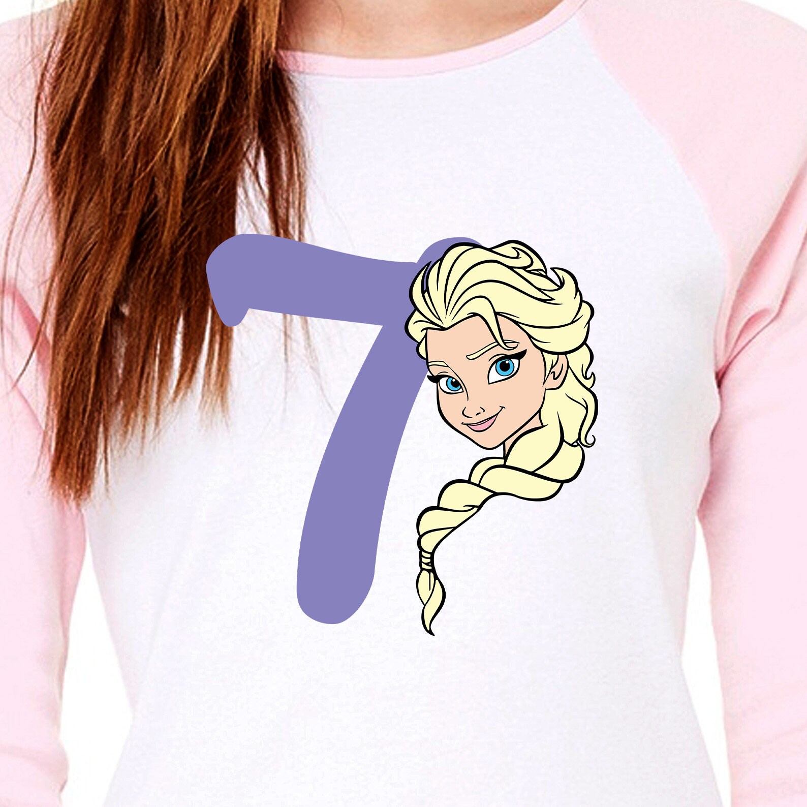 Elsa 7th Birthday Digital Cut Files Cricut Silhouette Cameo Svg Cut ...