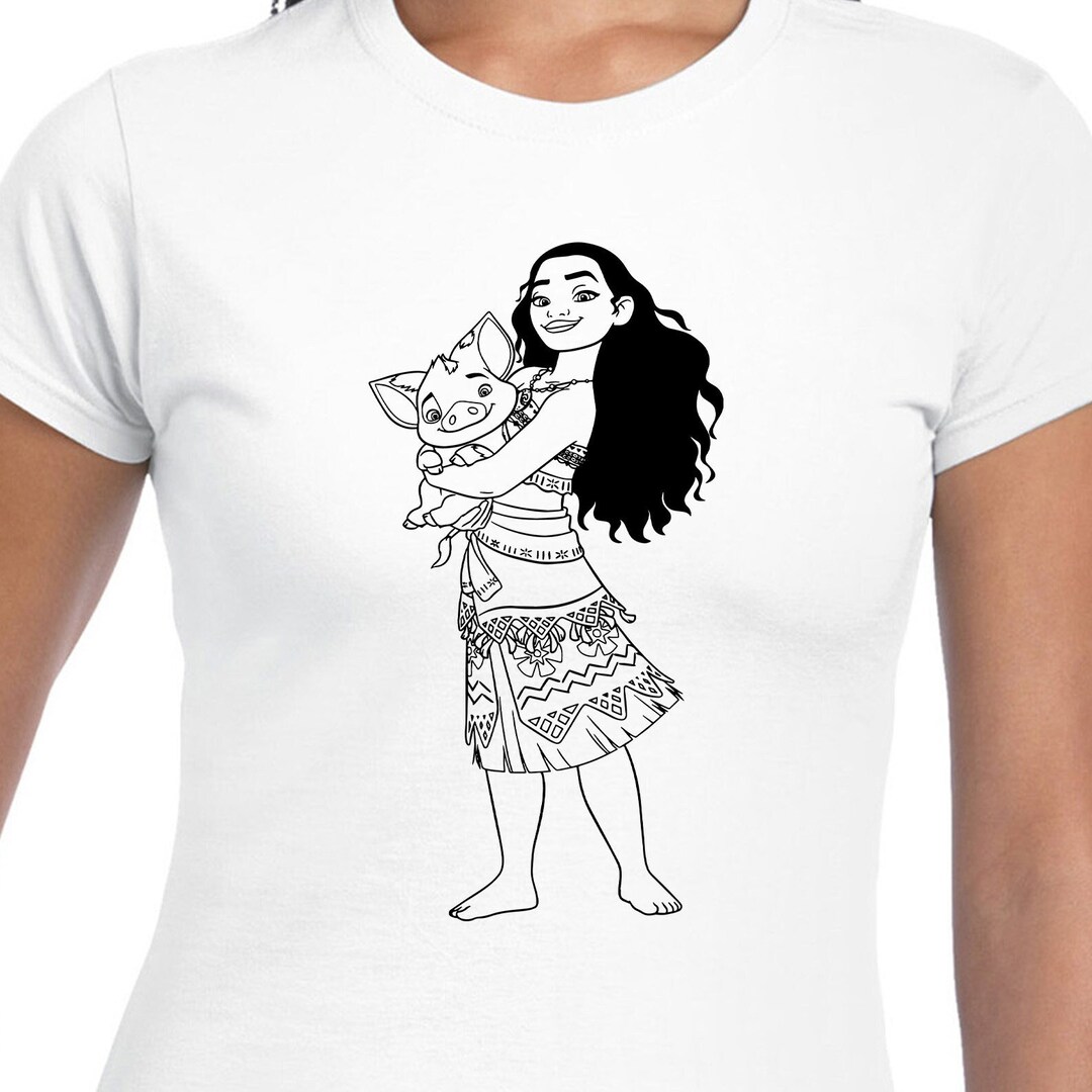 Moana & Pua Digital Cut Files | Cricut | Silhouette Cameo | Svg Cut ...