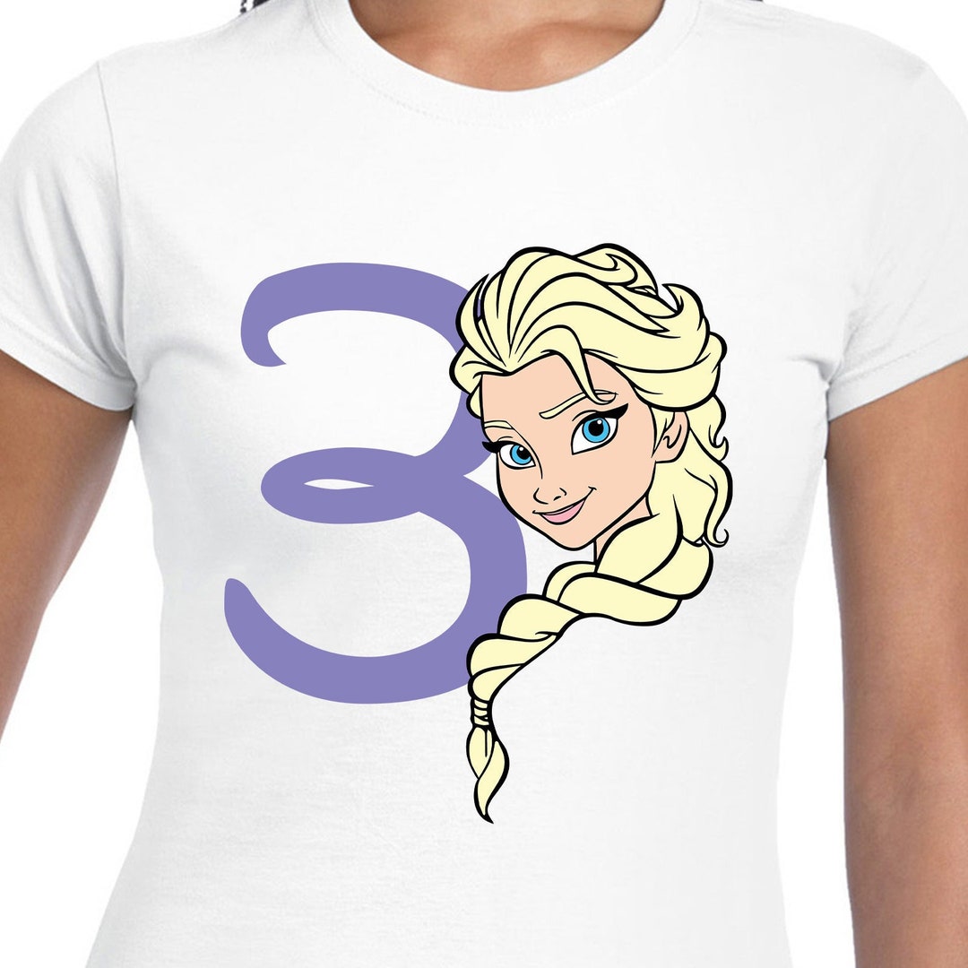 Elsa 3rd Birthday Digital Cut Files | Cricut | Silhouette Cameo | Svg ...