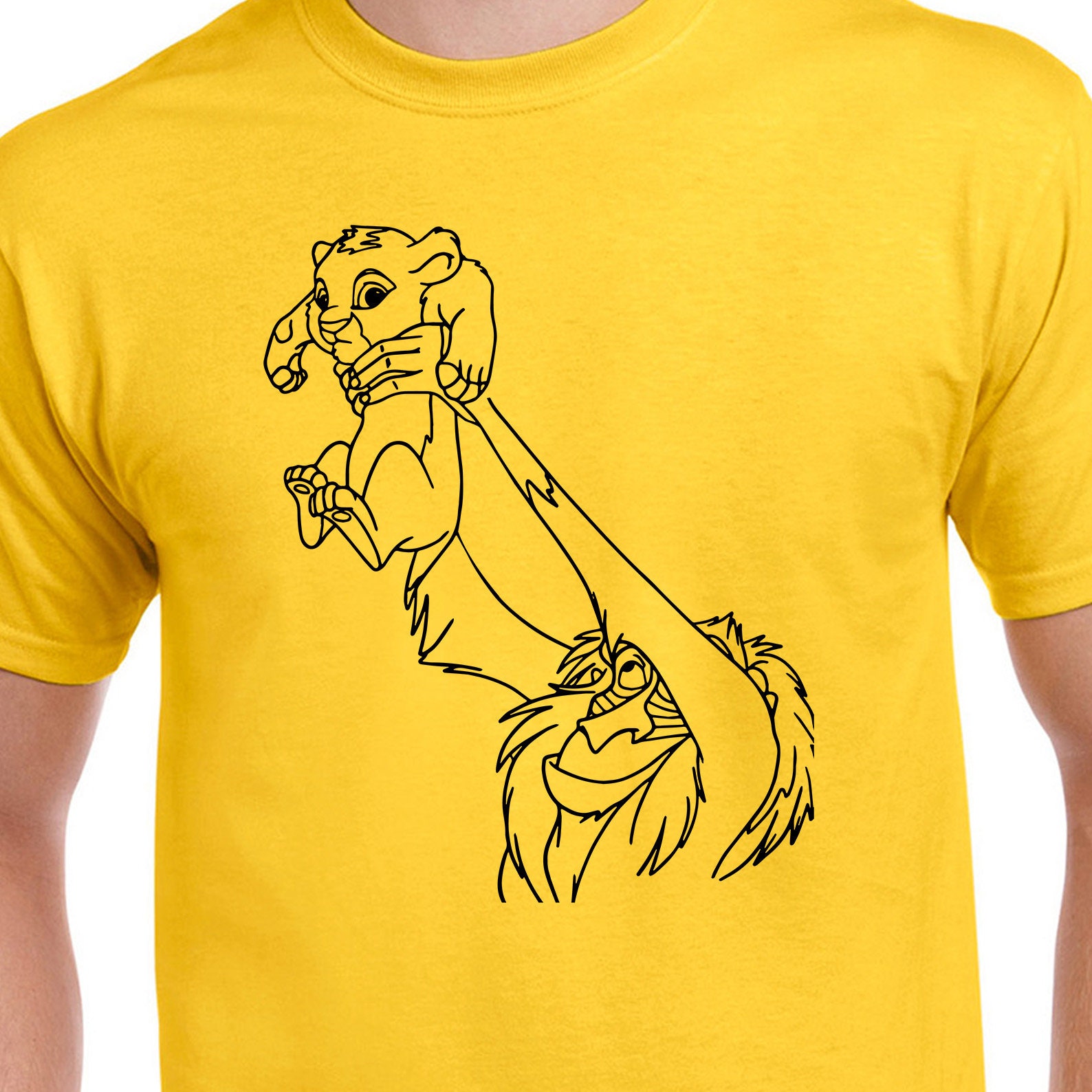 Rafiki & Simba Digital Cut Files | Cricut | Silhouette Cameo | Svg Cut ...