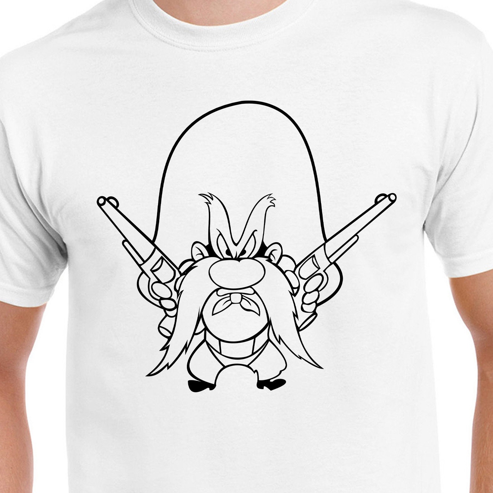 Yosemite Sam Inspired Digital Cut Files | Cricut | Silhouette Cameo ...
