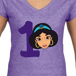 Princess Jasmine 1st Birthday Digital Cut Files | Cricut | Silhouette ...