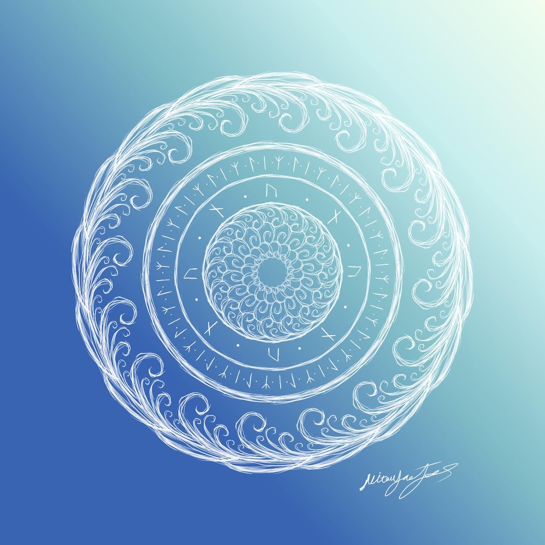 Magic Circle of Protection Against Water - Etsy