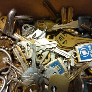 KEYS, Various Styles and Brands and Metals. (lot Sale) - Etsy