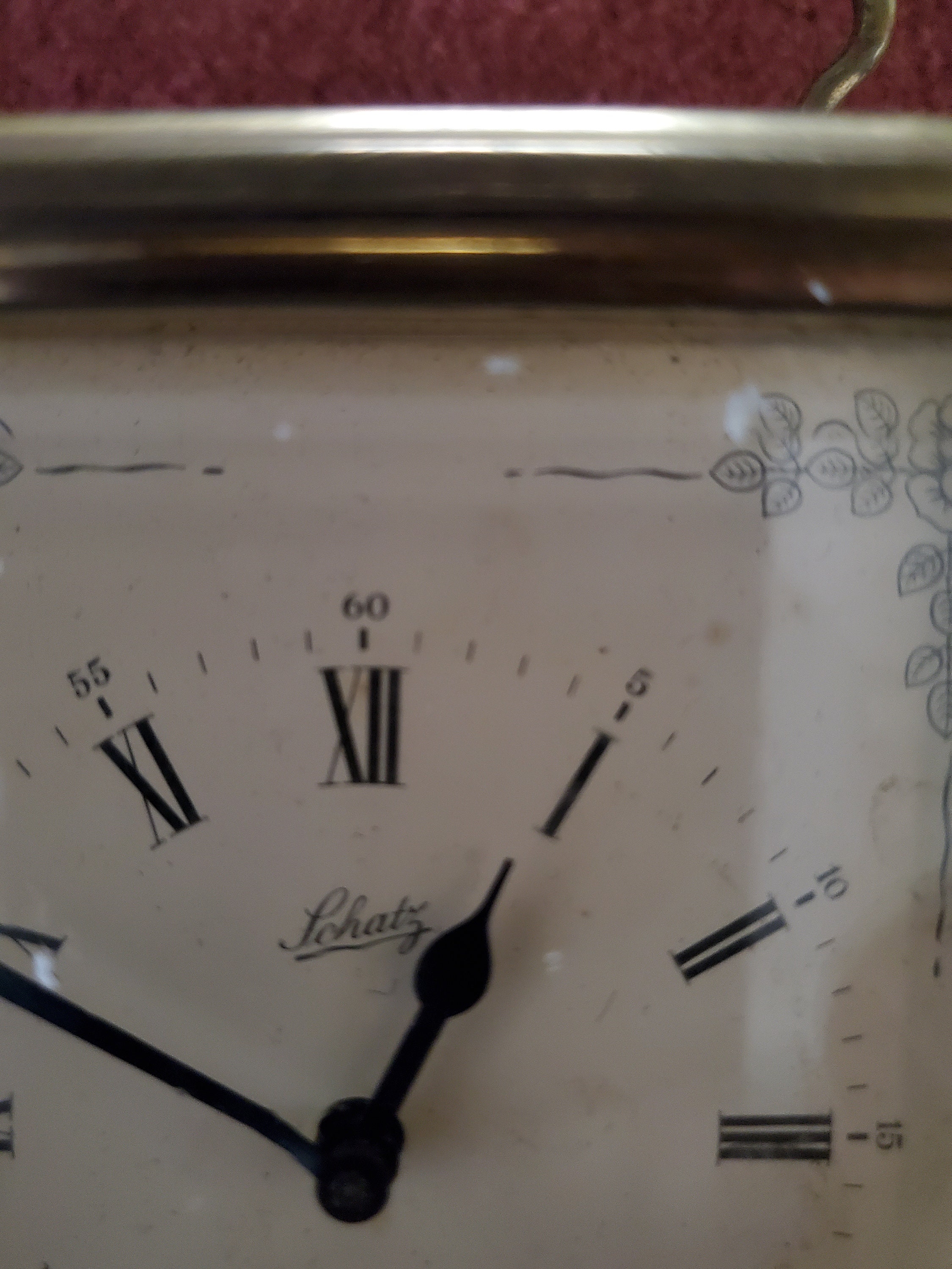 CLOCK, " MINI SCHATZ ", Mantle / Desk Clock - Etsy