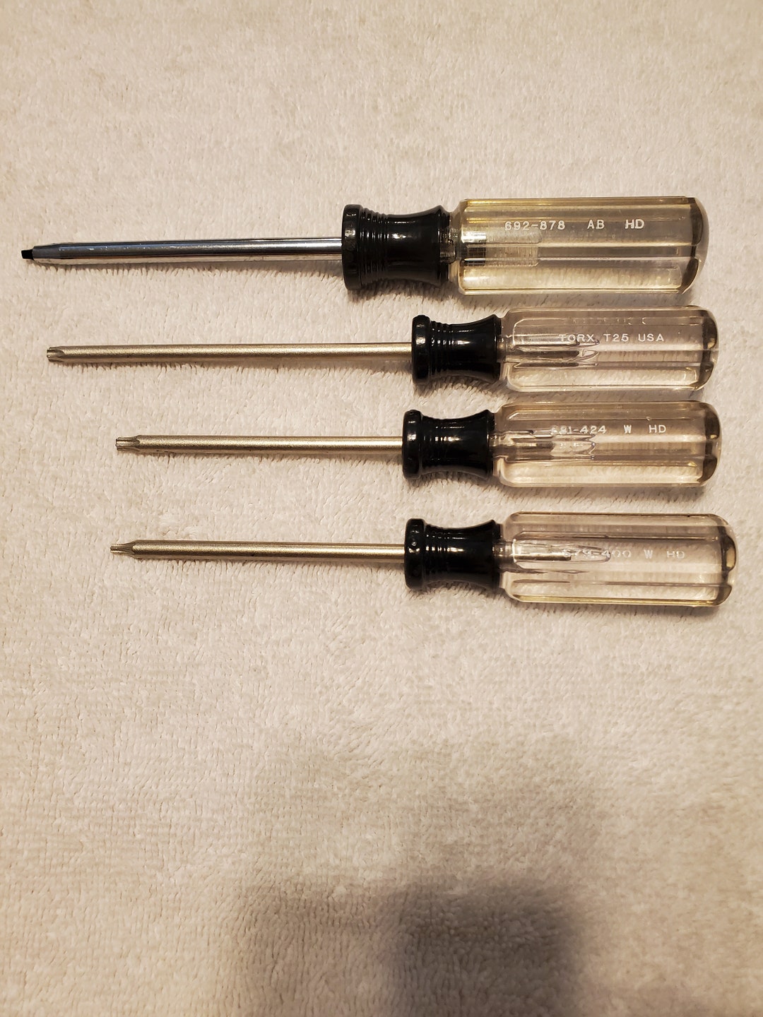 TOOL, Hex / Torx, Screwdrivers, Assorted Brands, (4-piece) - Etsy