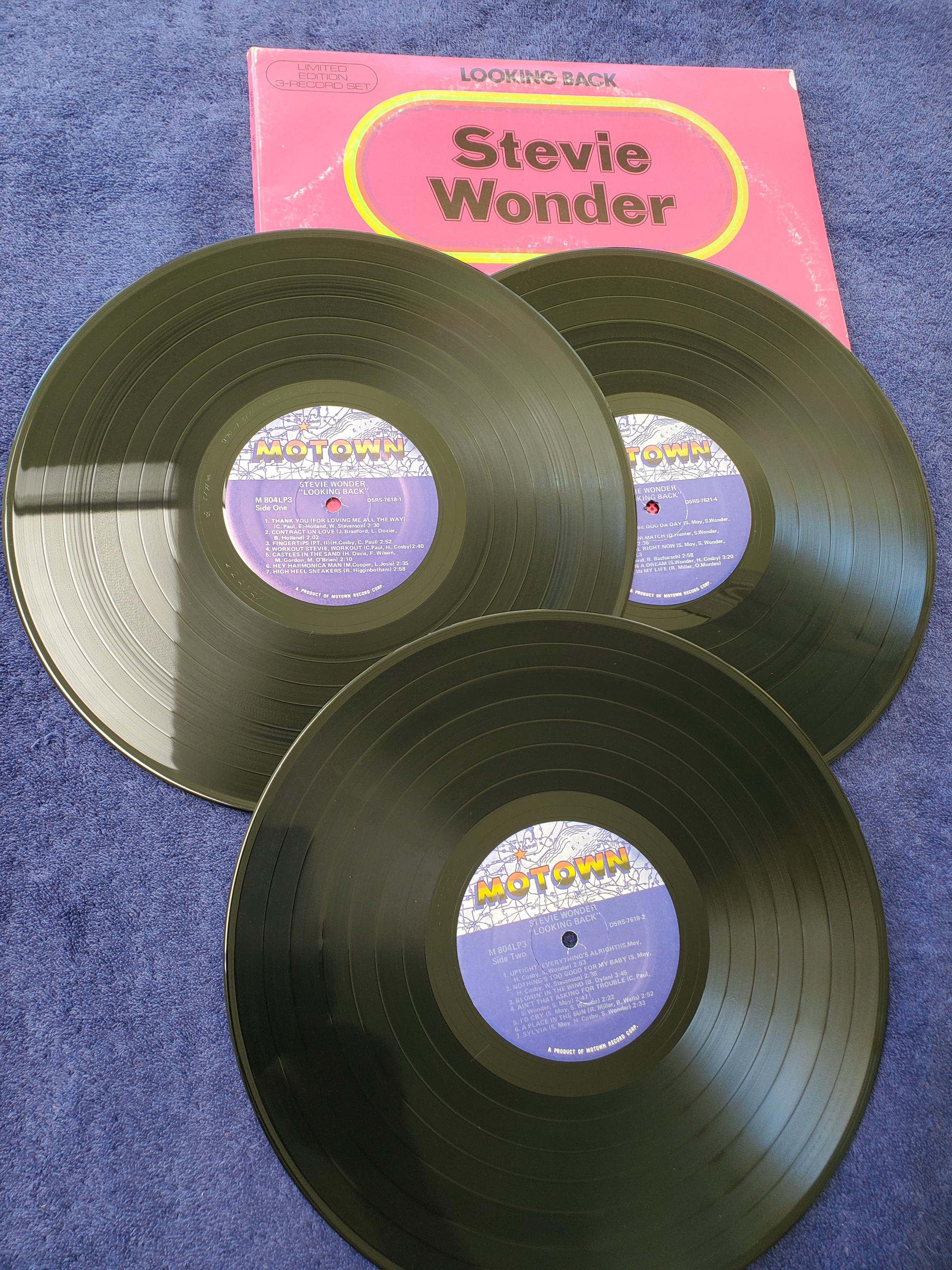 ALBUM, Stevie Wonder " LOOKING BACK " Motown Records - Etsy