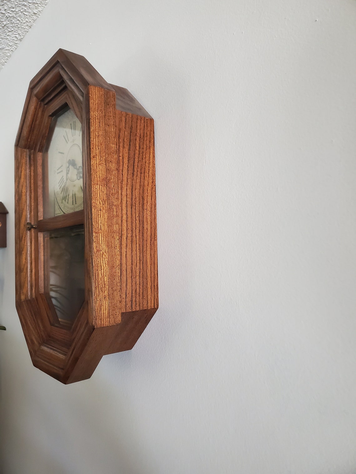 CLOCK, Antique " HOWARD MILLER ", Wall Regulator - Etsy