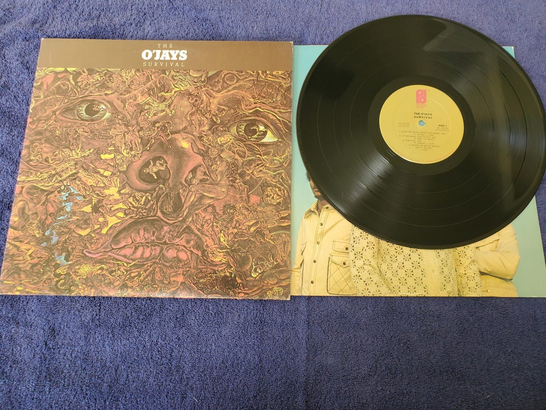 ALBUM, the O'jays " SURVIVAL " 1975 Philadelphia Records / CBS - Etsy