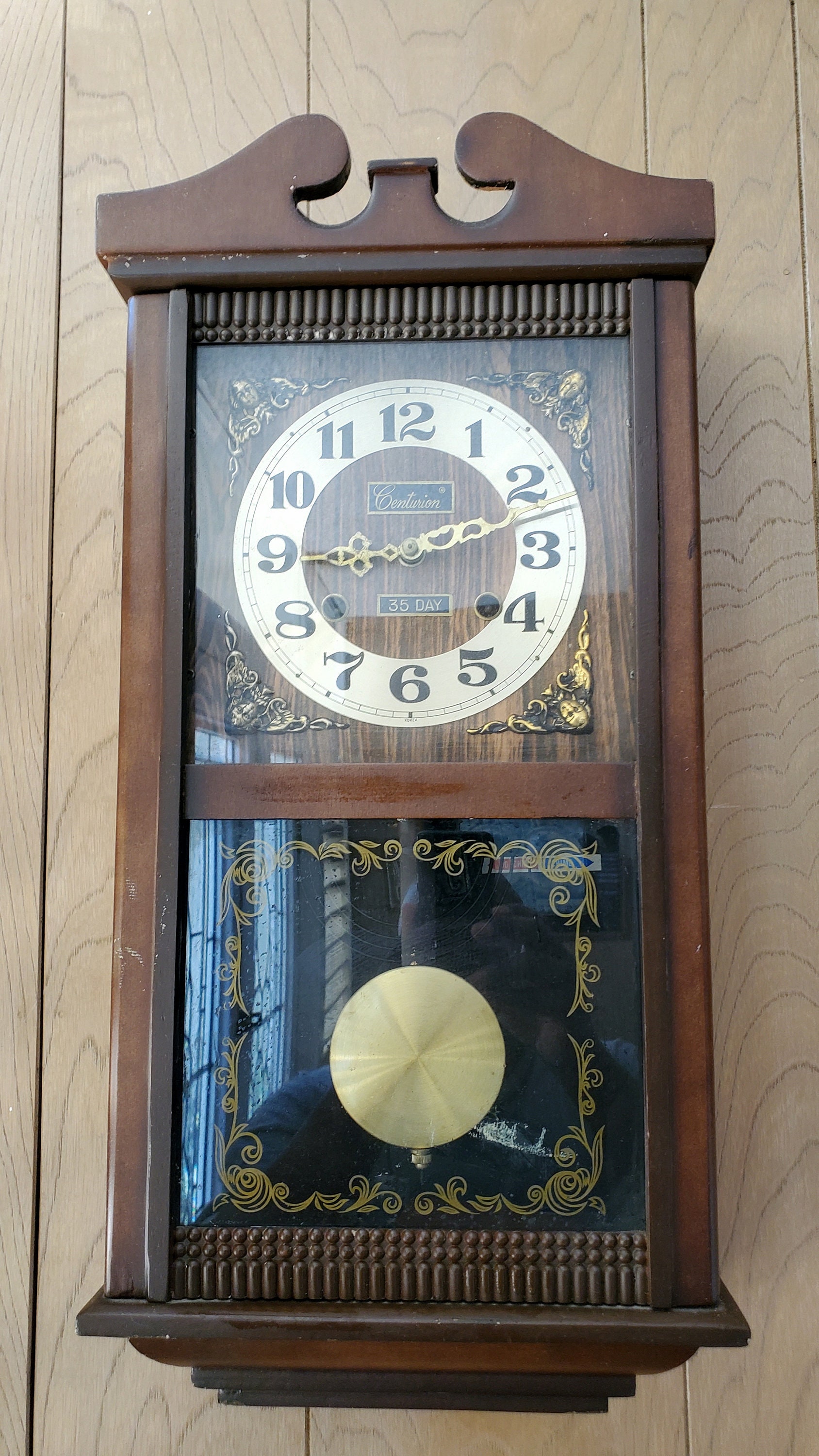 CLOCK, Antique " CENTURION ", 35-day Clock, Wall Regulator - Etsy