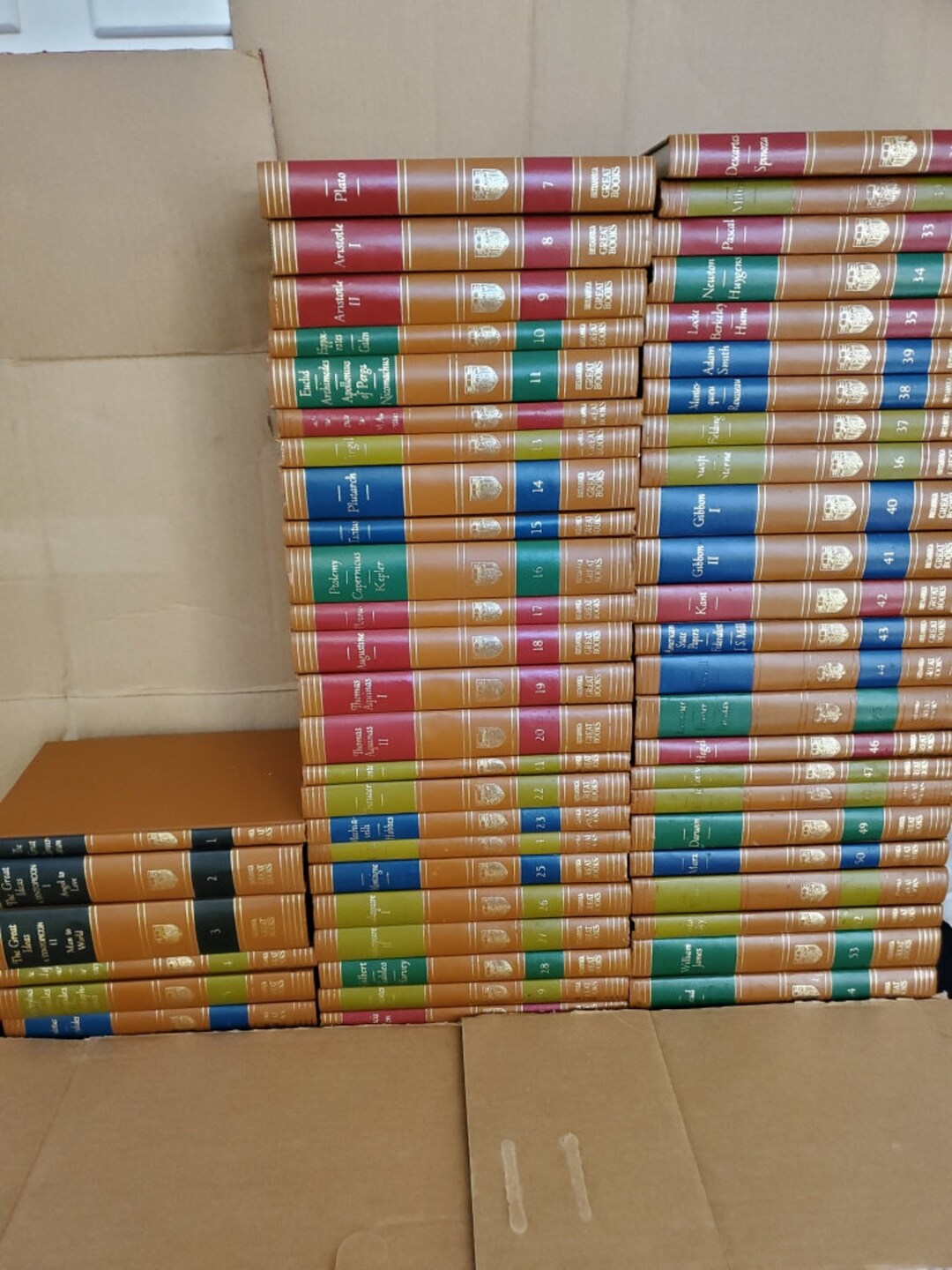 ENCYCLOPEDIA - "great Books of the Western World" 54 Book Set - Etsy