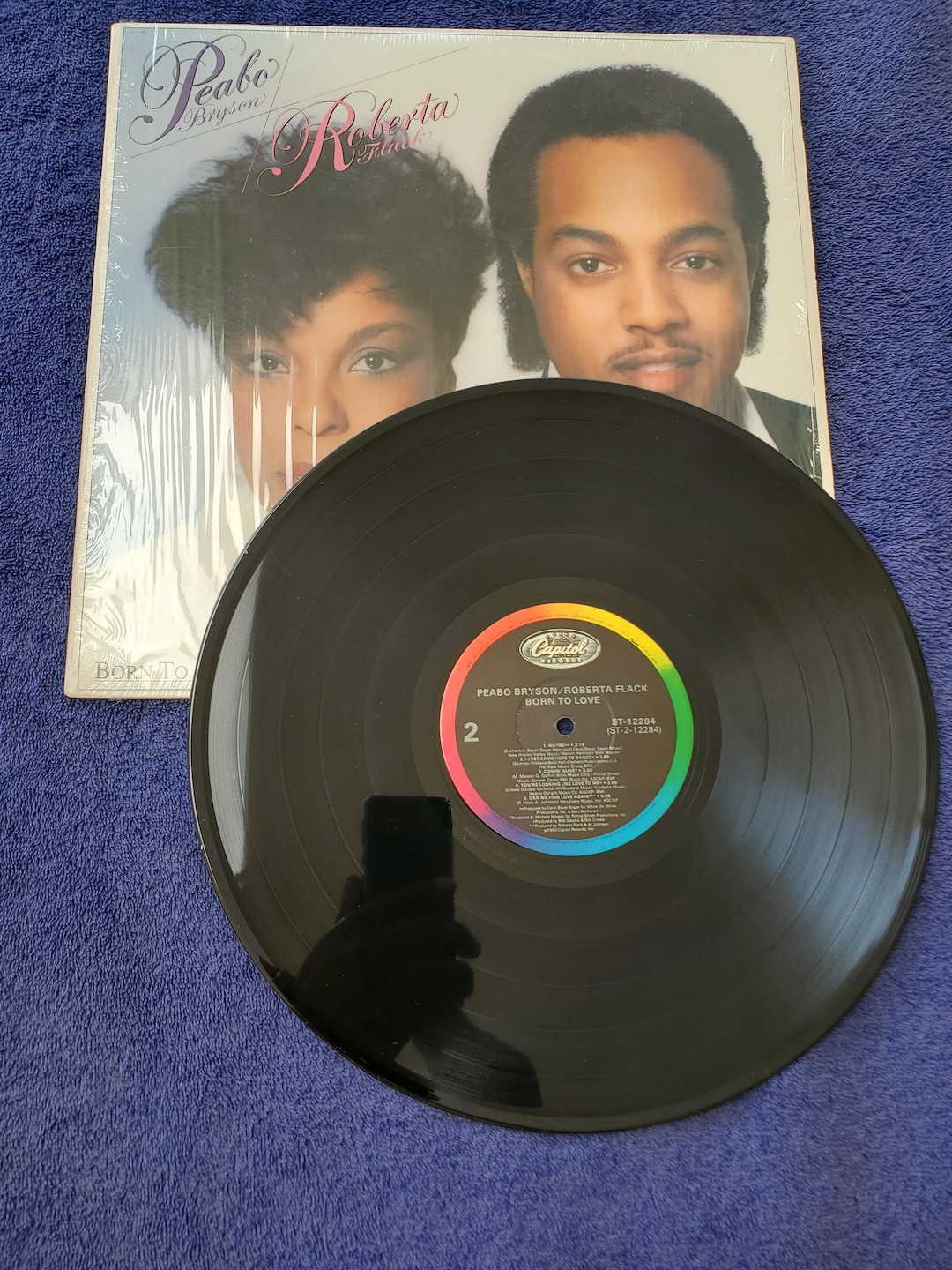 ALBUM, Peabo Bryson & Roberta Flack " BORN to LOVE " 1983 Capital ...