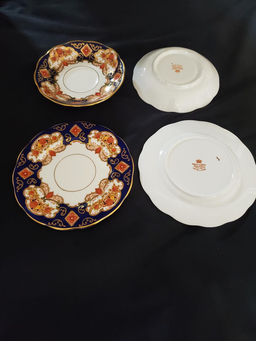 CHINA, " Heirloom " ROYAL ALBERT (6 - Piece Set) Breakfast Set - Etsy