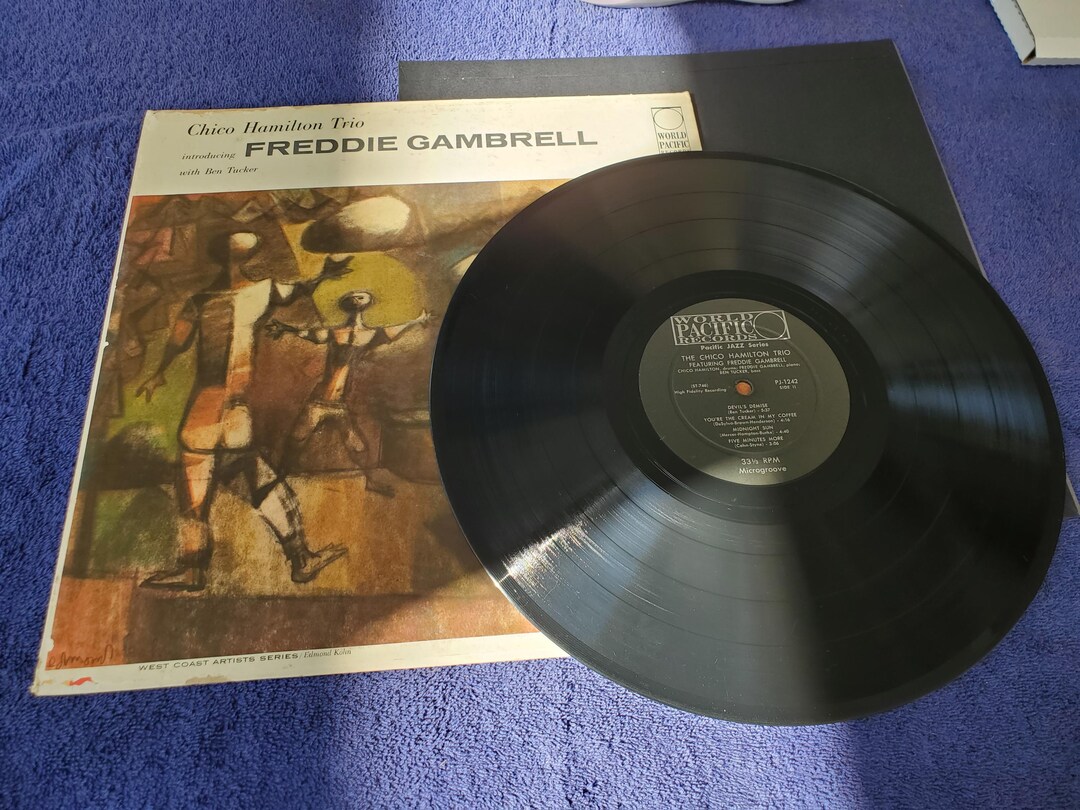 ALBUM, the Chico Hamilton Trio " Freddie Gambrell " 1958 WP Records - Etsy