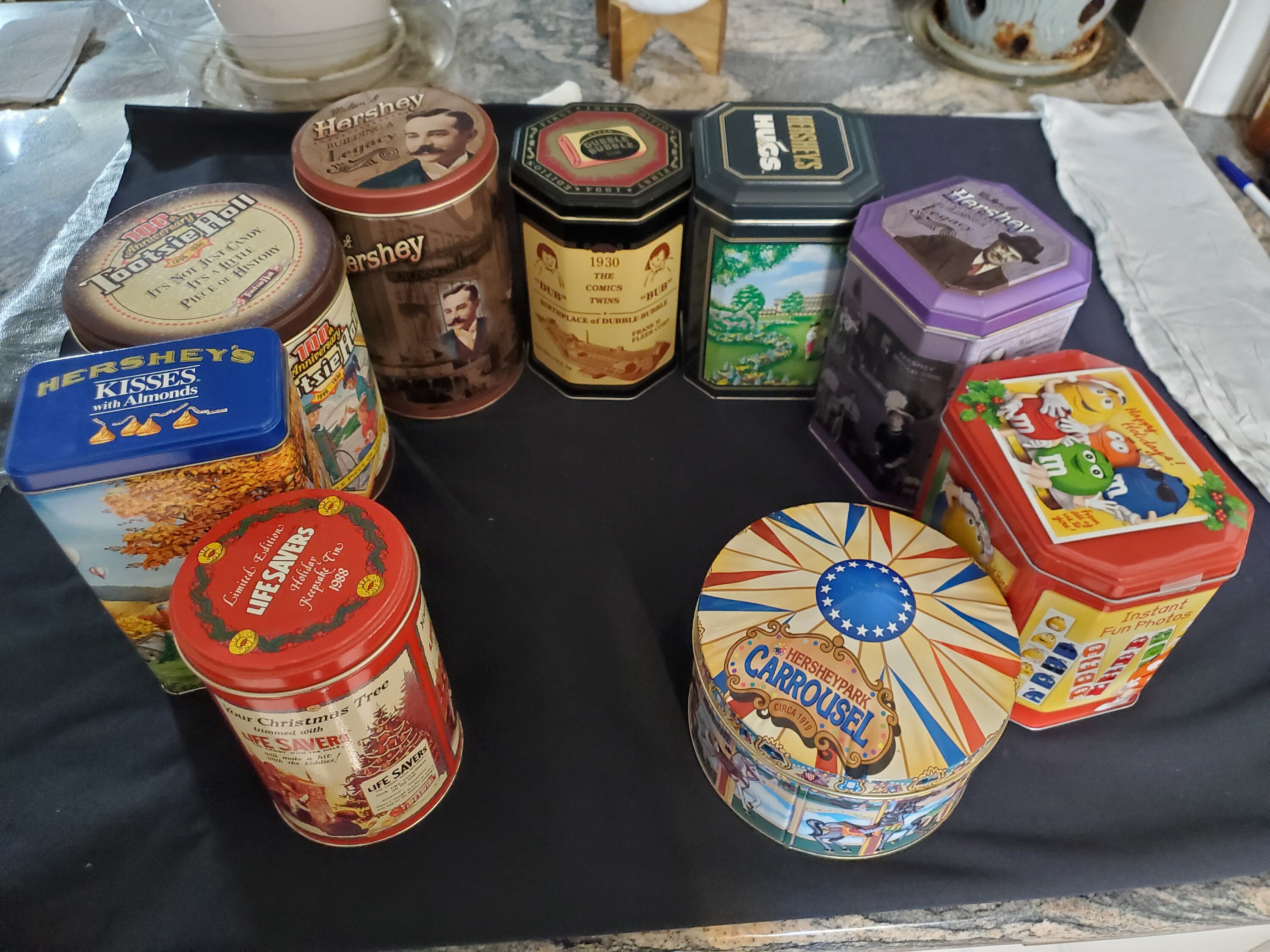 CANISTERS, Tin Cans, Assorted Candy Collection. - Etsy