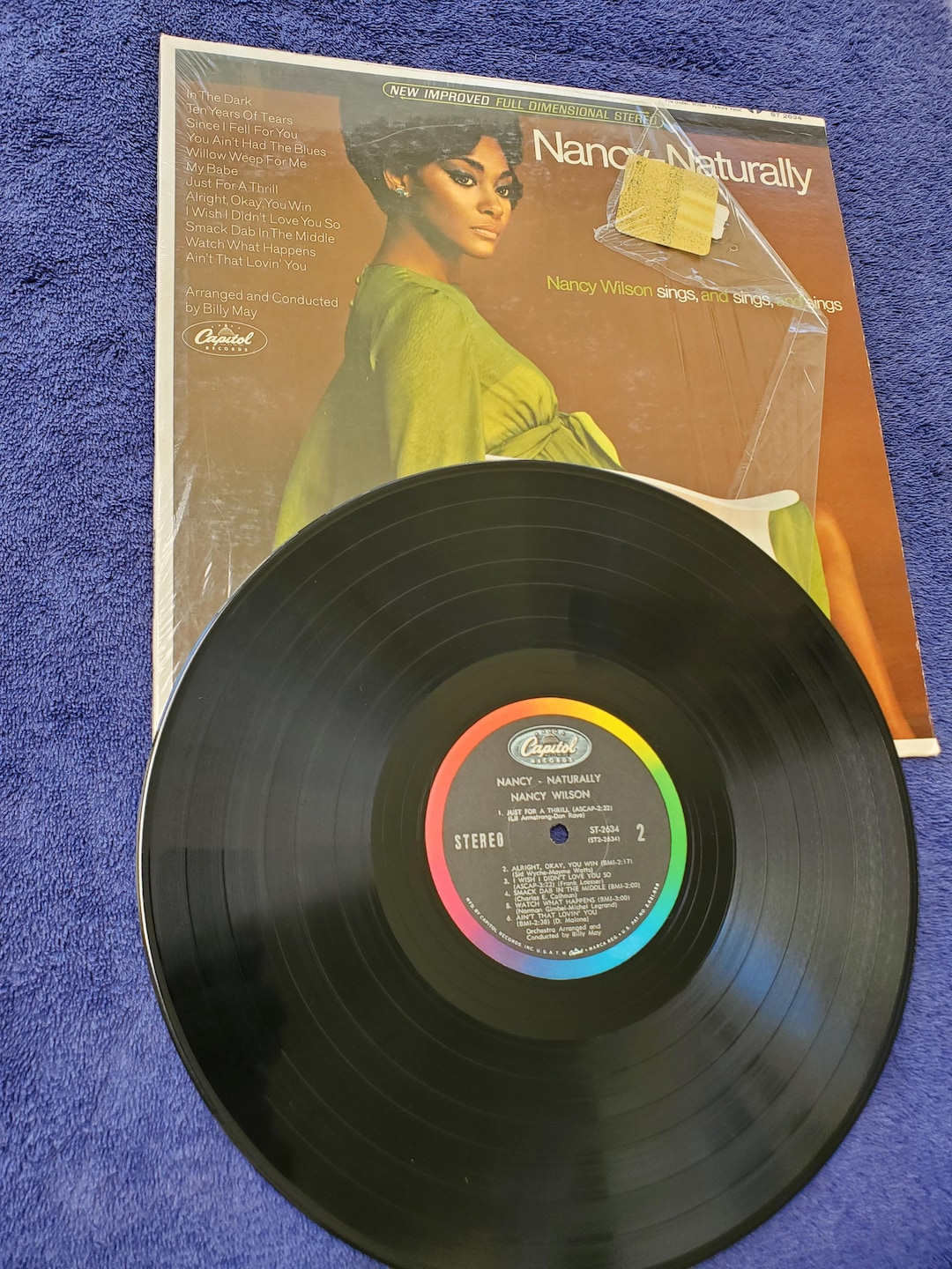 ALBUM, Nancy Wilson " NANCY NATURALLY " Capital Records - Etsy