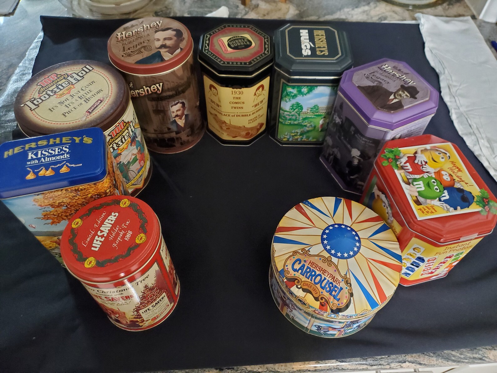 CANISTERS, Tin Cans, Assorted Candy Collection. - Etsy