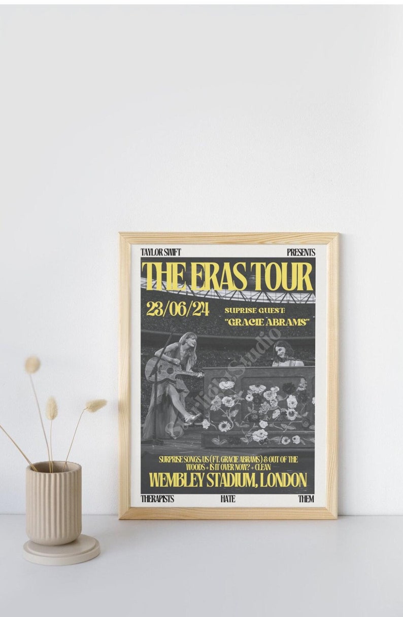 The Eras Tour London With Gracie Abrams L Taylor Swift L Wembley ...