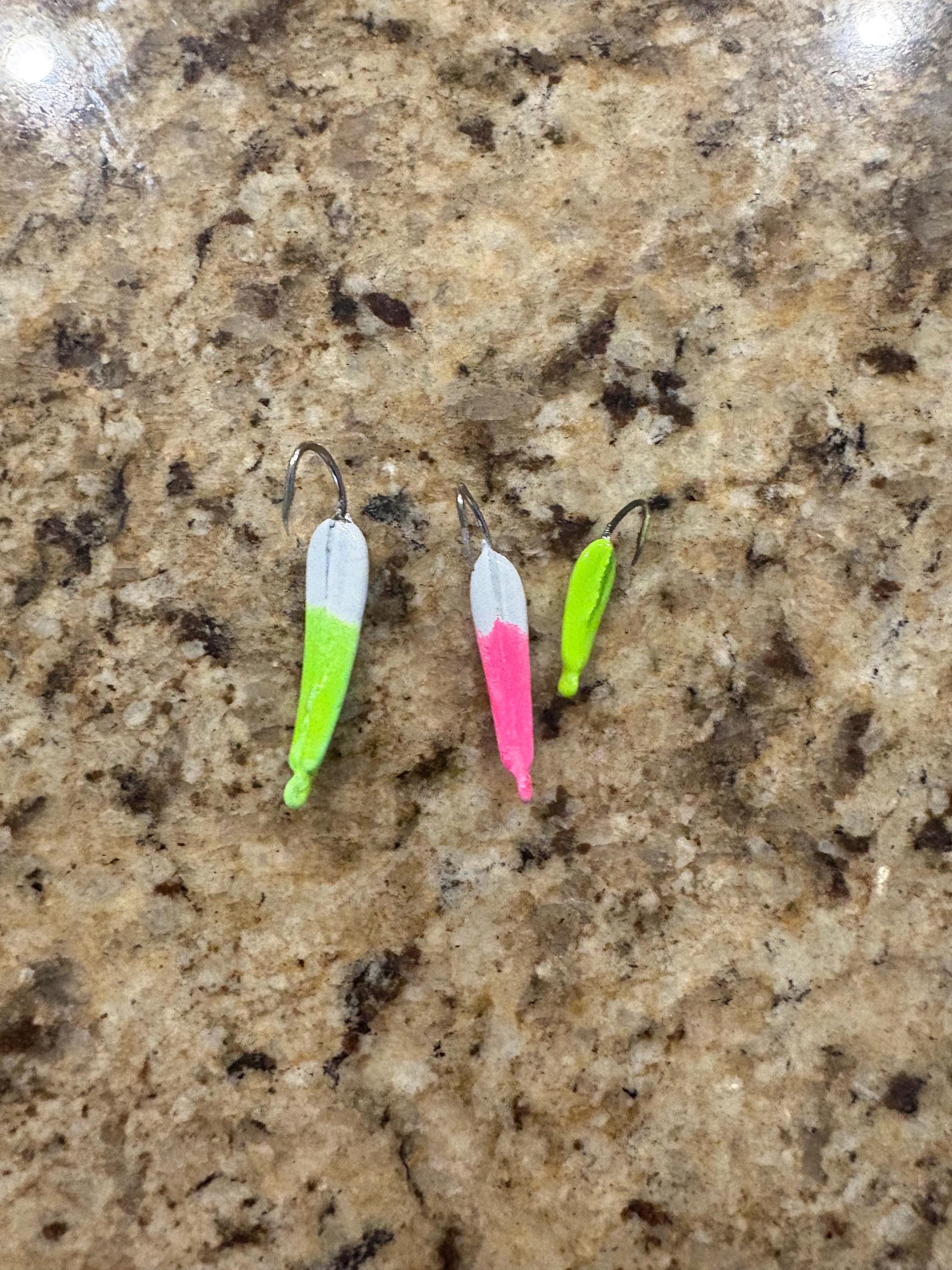 Handmade Pompano Jigs: Lead Fish Lure With Mustad Hooks - Etsy