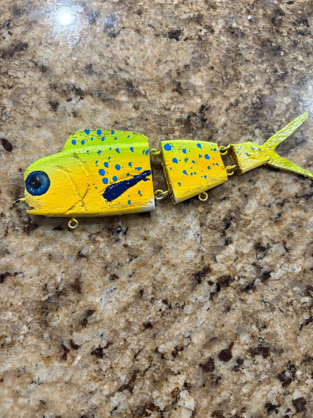 Custom Painted Mahi Mahi Swimbait/glide Bait - Etsy