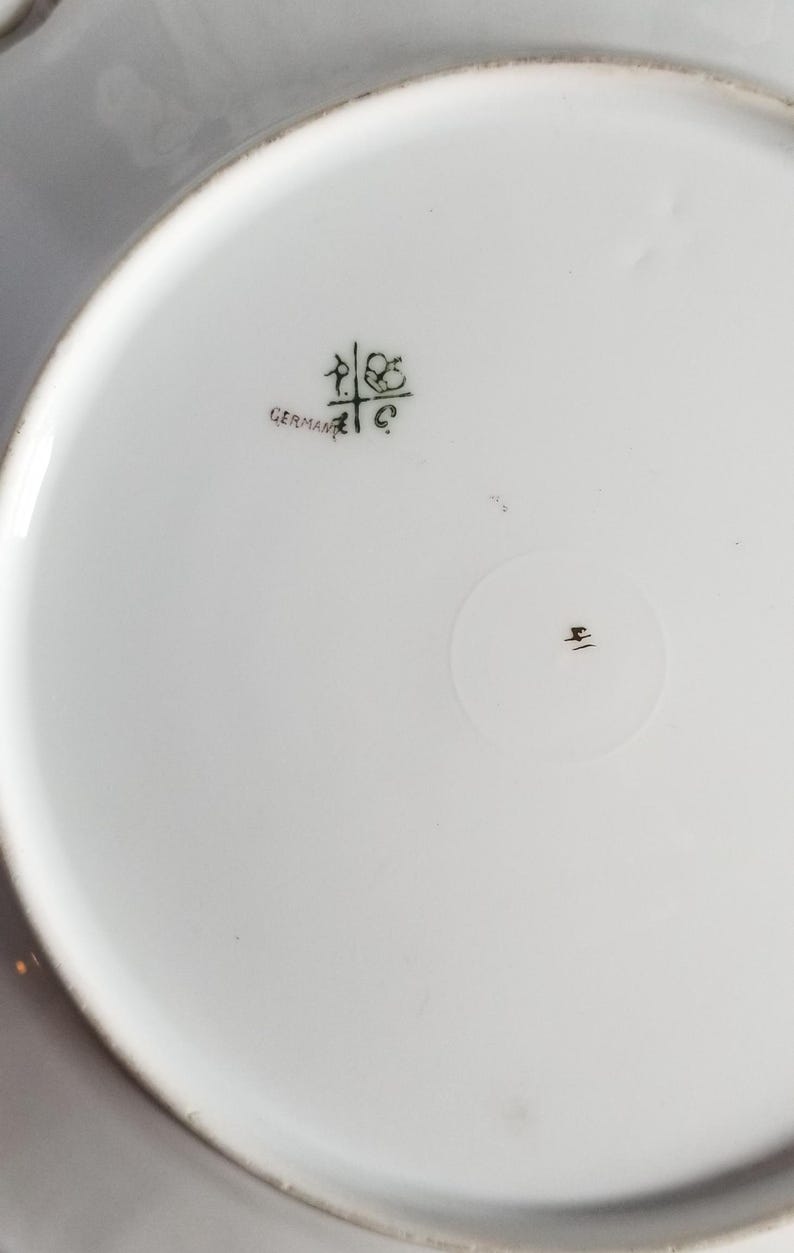 Antique RC Rosenthal Handpainted Porcelain Plates (2) - Etsy