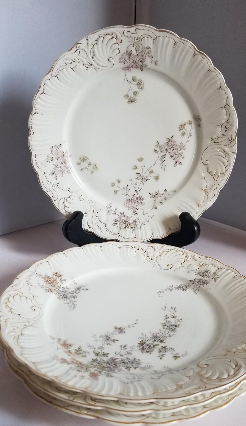 Antique RC Rosenthal Handpainted Porcelain Plates (2) - Etsy
