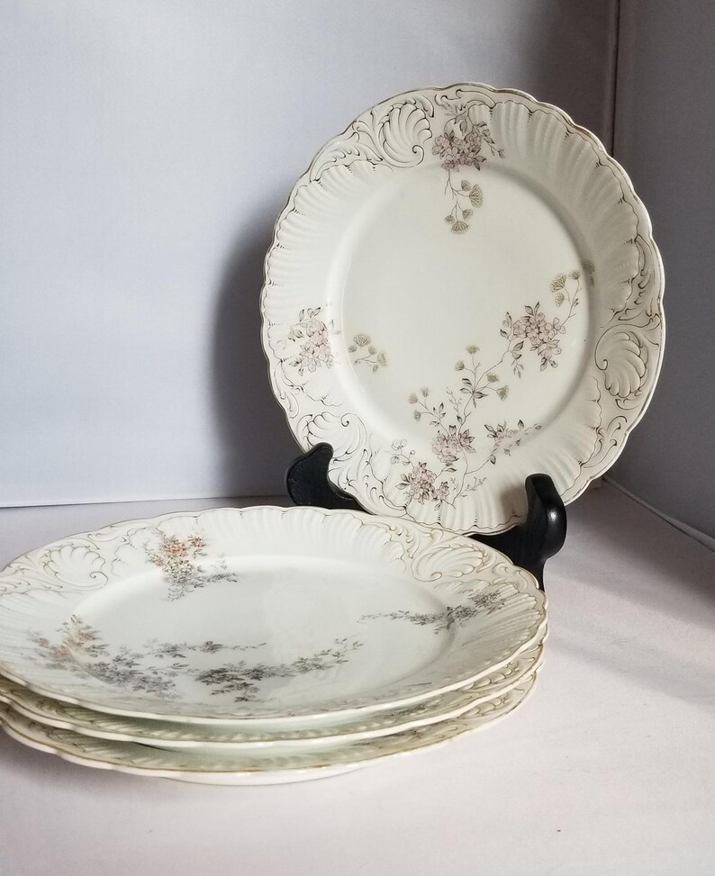 Antique RC Rosenthal Handpainted Porcelain Plates (2) - Etsy