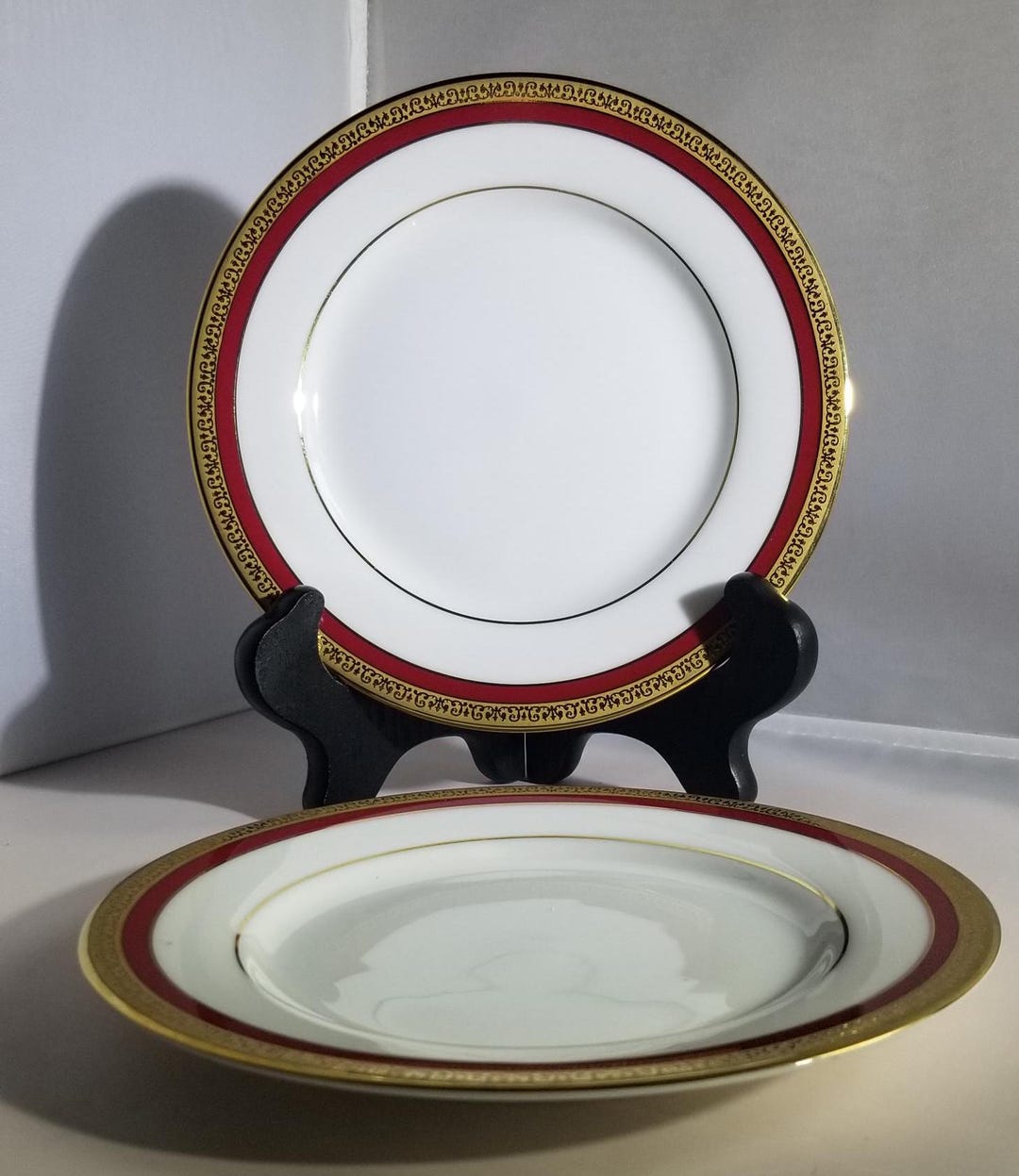 Charter Club Home Fashion Buffet Gold Bread Plates - Etsy