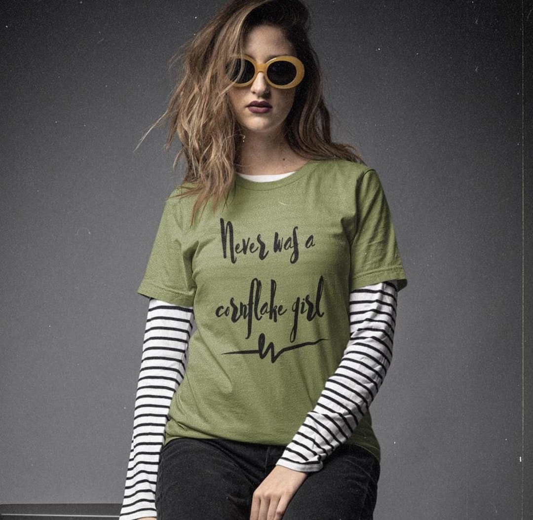 90s Retro Cornflake Girl Alternative Rock Shirt Unisex Softstyle T ...