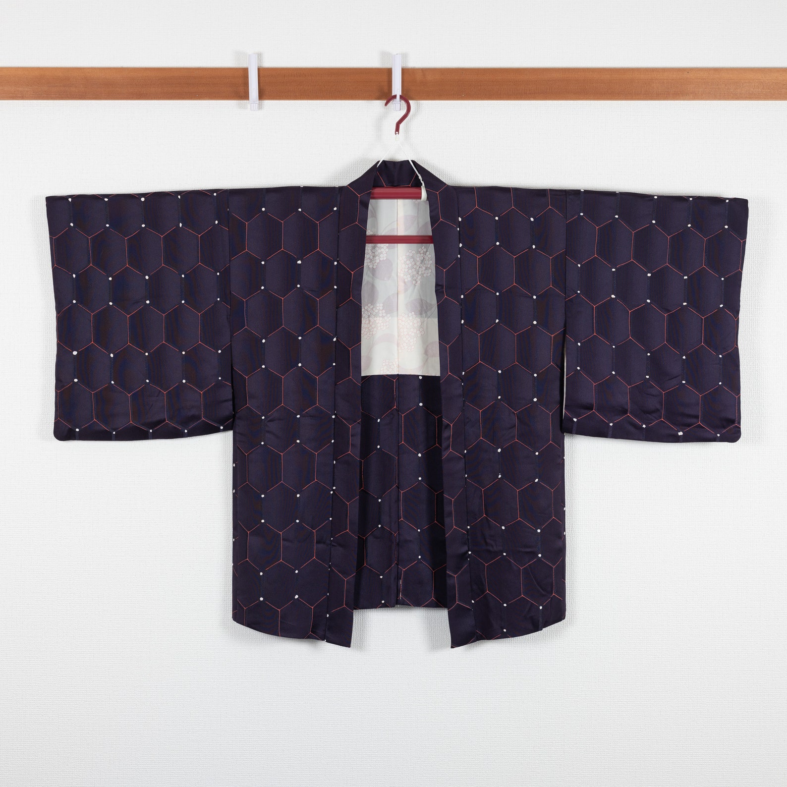 Vintage Purple Haori With Tortoiseshell Pattern - Etsy