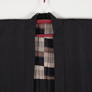 Vintage Haori - Dark Gray Hige-tsumugi - Etsy