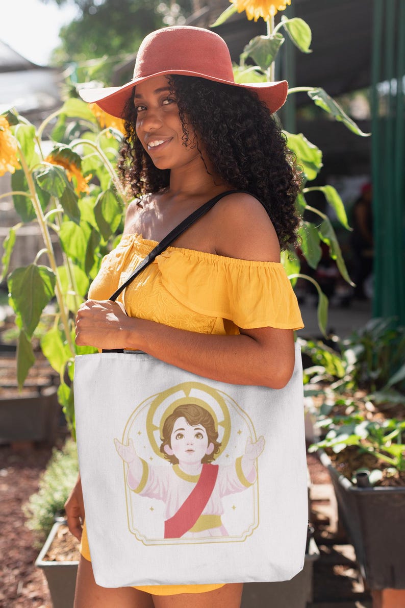 Divino Niño Jesús Tote Bag | Holy Child Devotion Prayer | Catholic ...