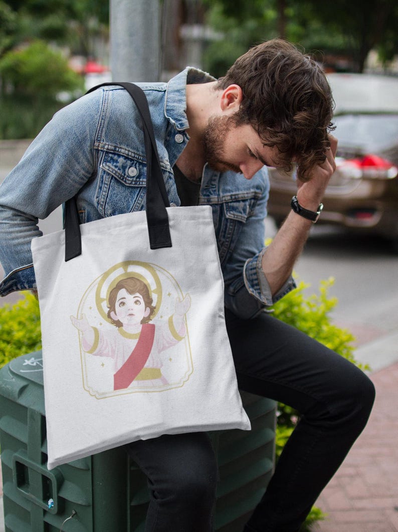Divino Niño Jesús Tote Bag | Holy Child Devotion Prayer | Catholic ...