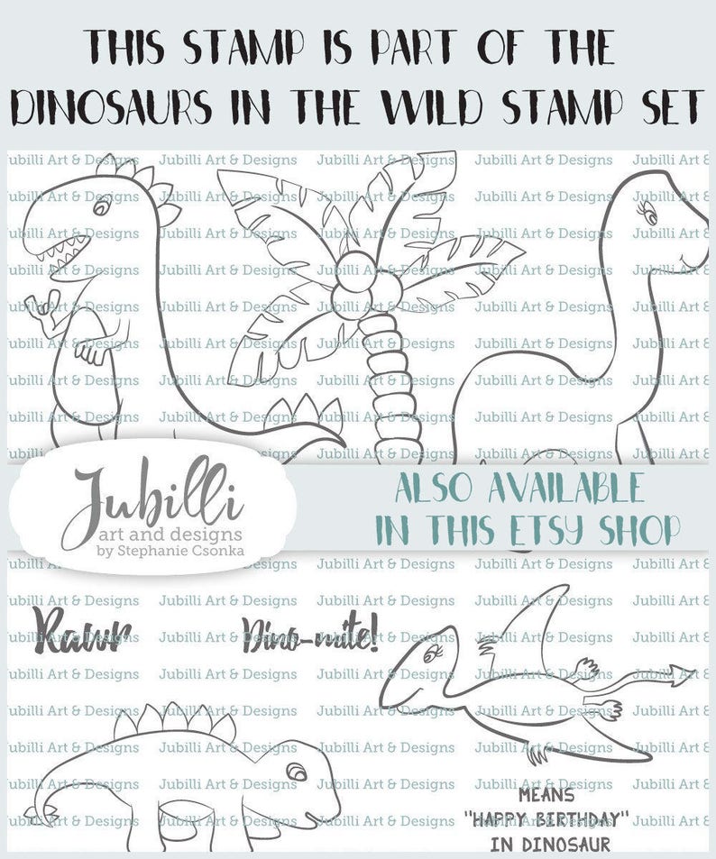 T-rex Dinosaur Digital Stamp PNG Tyrannosaurus Digi Clip Art - Etsy