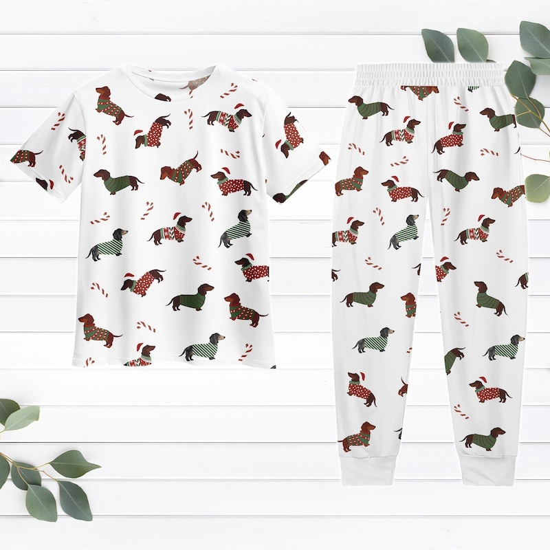 Dackel pyjama - Etsy.de