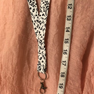 Music Note Lanyard - Etsy