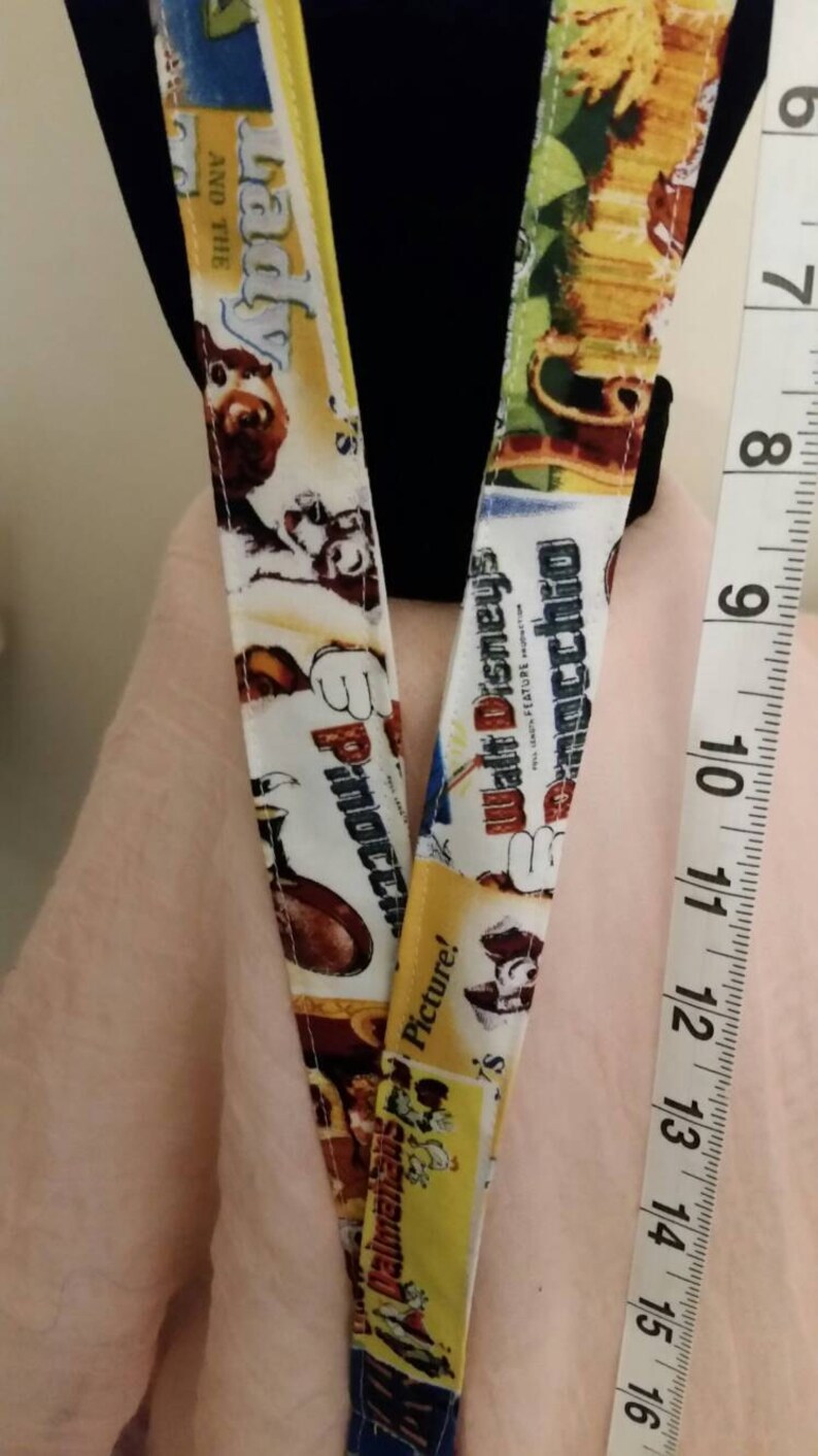 Classic Disney Movie Poster Lanyard | Etsy
