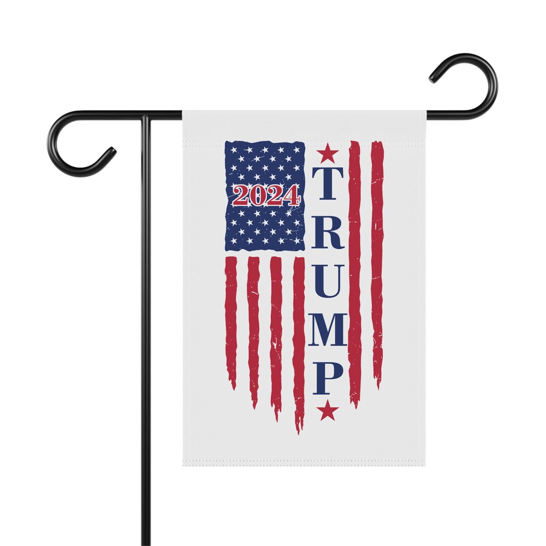 Trump 2024 Yard Banner Trump Home Decor MAGA Merch Garden & House ...