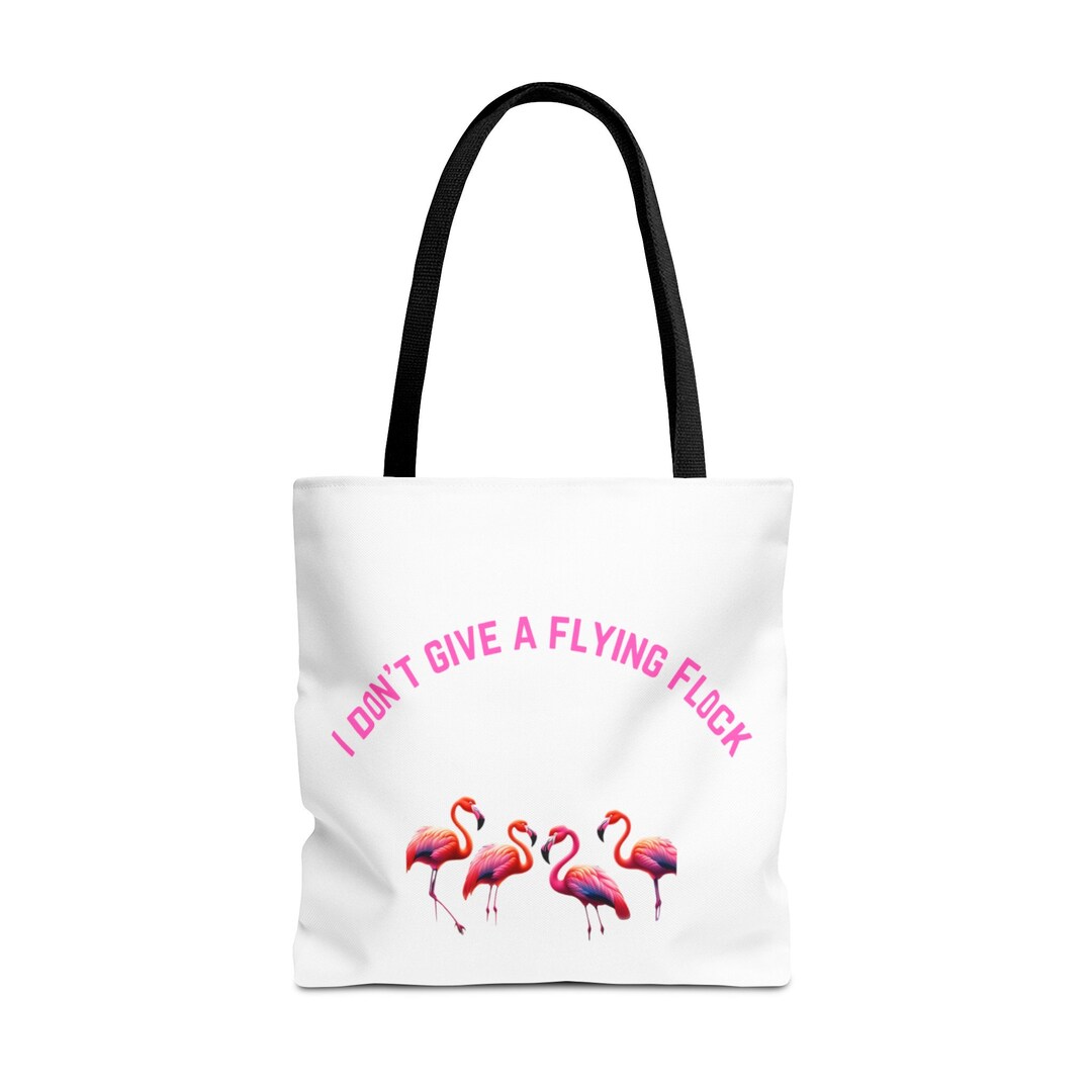 Pink Flamingo Tote Bag AOP - Etsy
