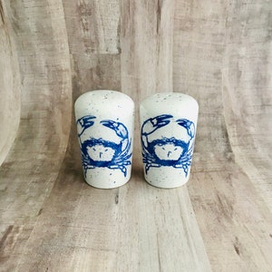Crab Salt and Pepper Shakers. Salt. Pepper. Crab. Shakers. | Etsy